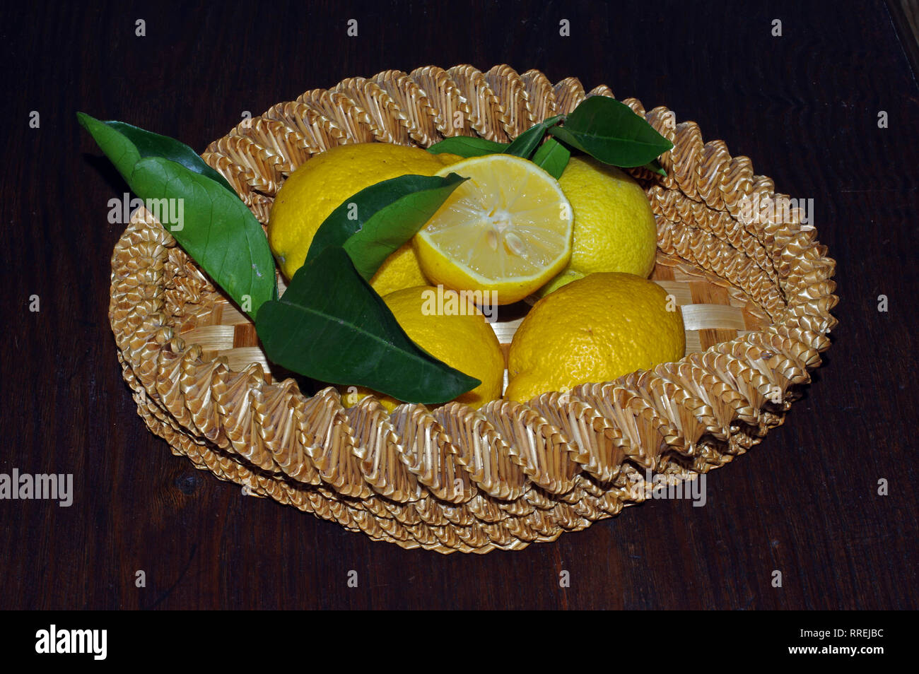 Lemon fruit close-up Stock Photo - Alamy