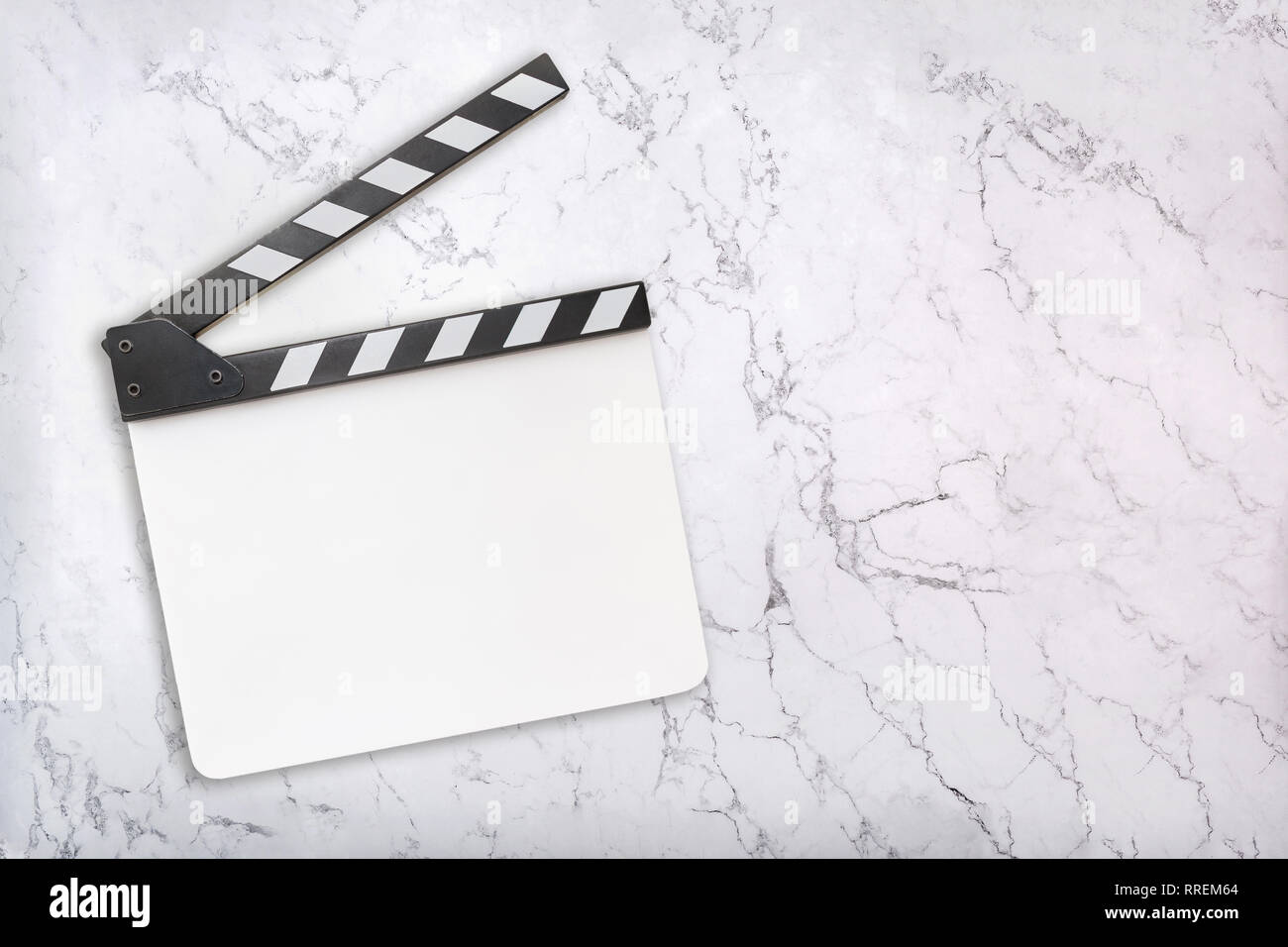 Blank clapperboard hi-res stock photography and images - Alamy