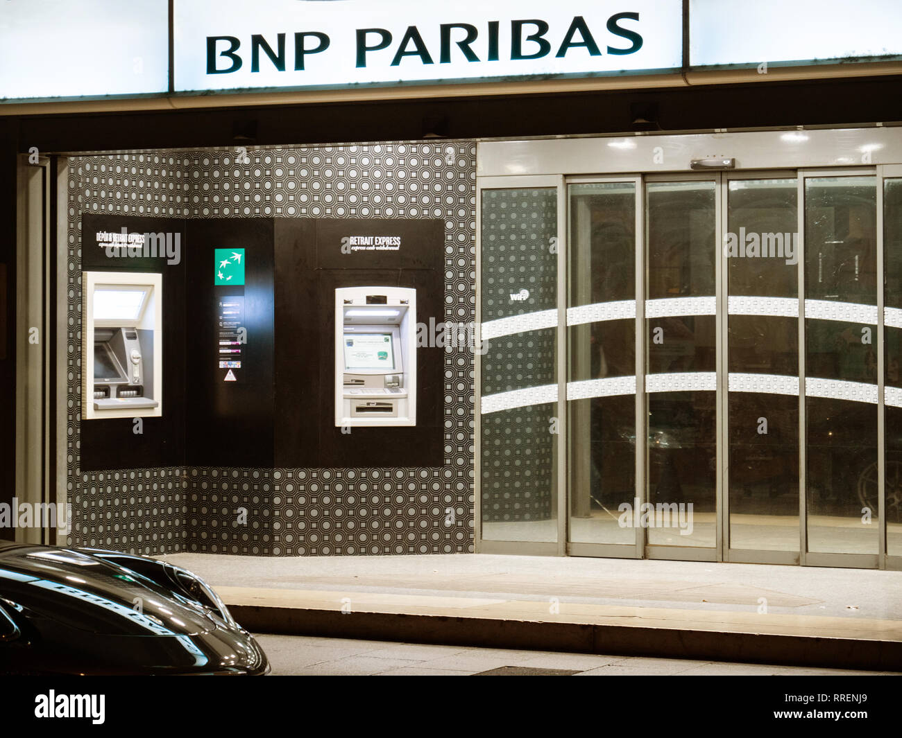 Two atms hi-res stock photography and images - Alamy