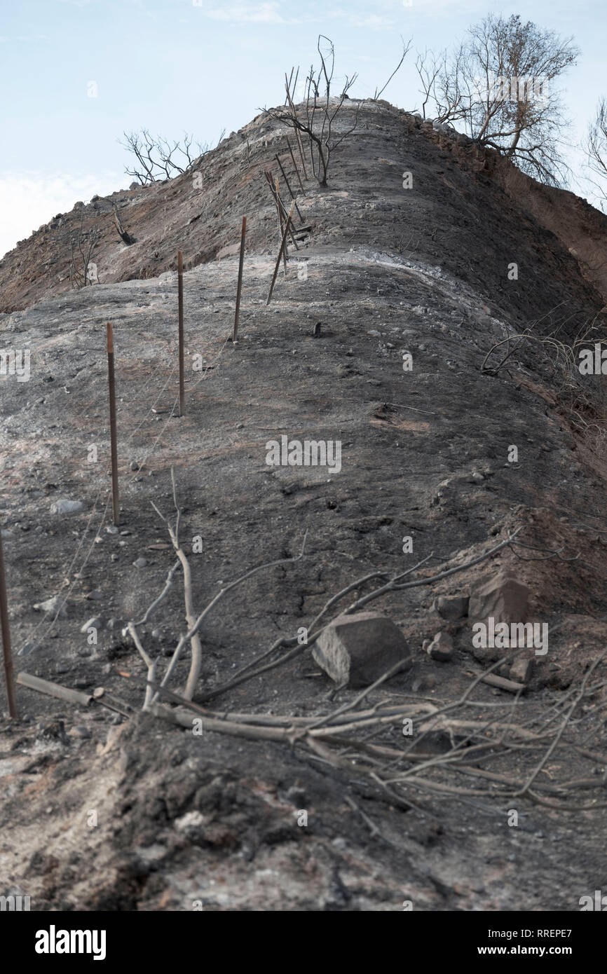 Santa barbara wildfire hi-res stock photography and images - Alamy