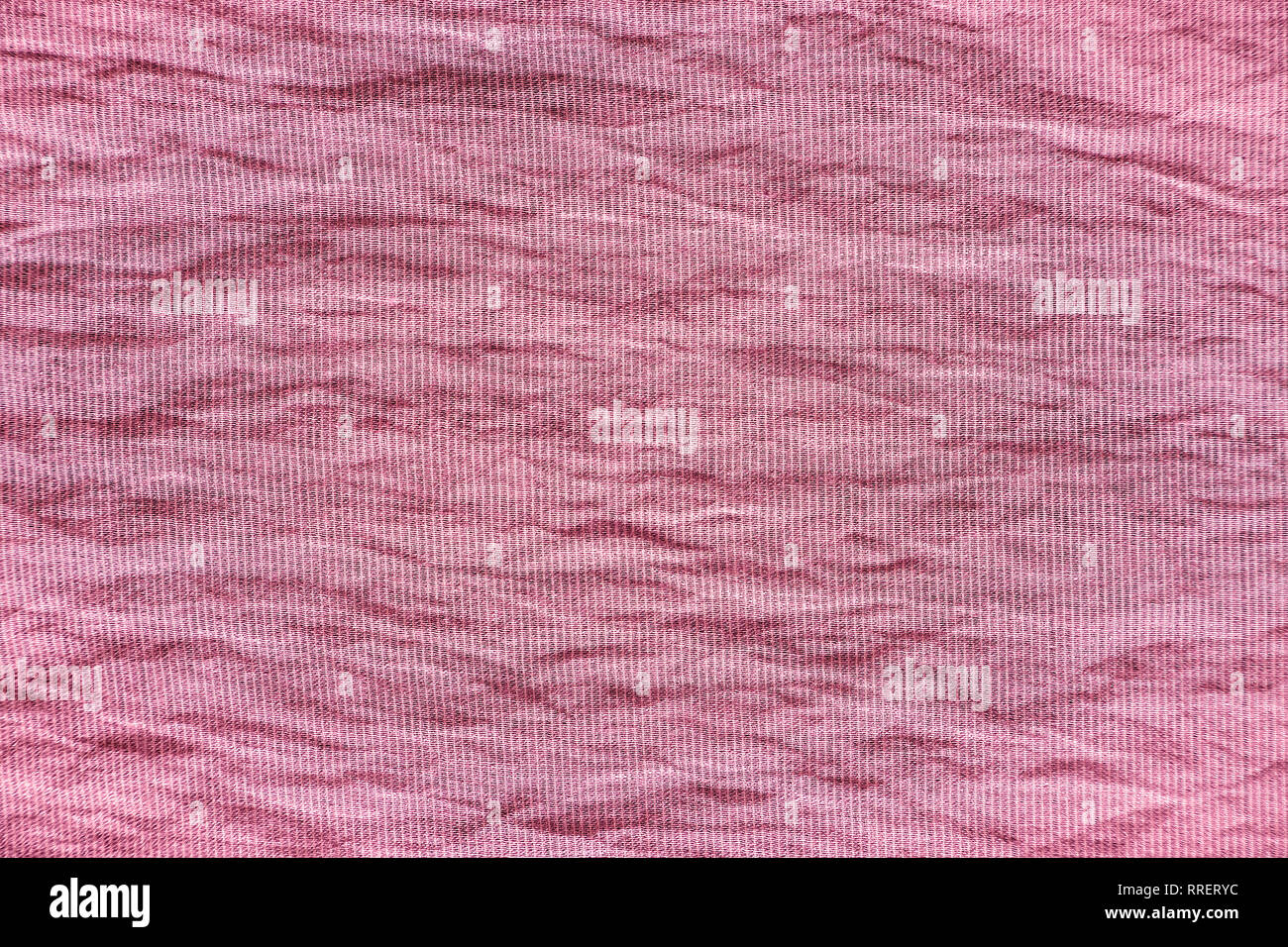 Texture of pink crumpled fabric for background Stock Photo - Alamy