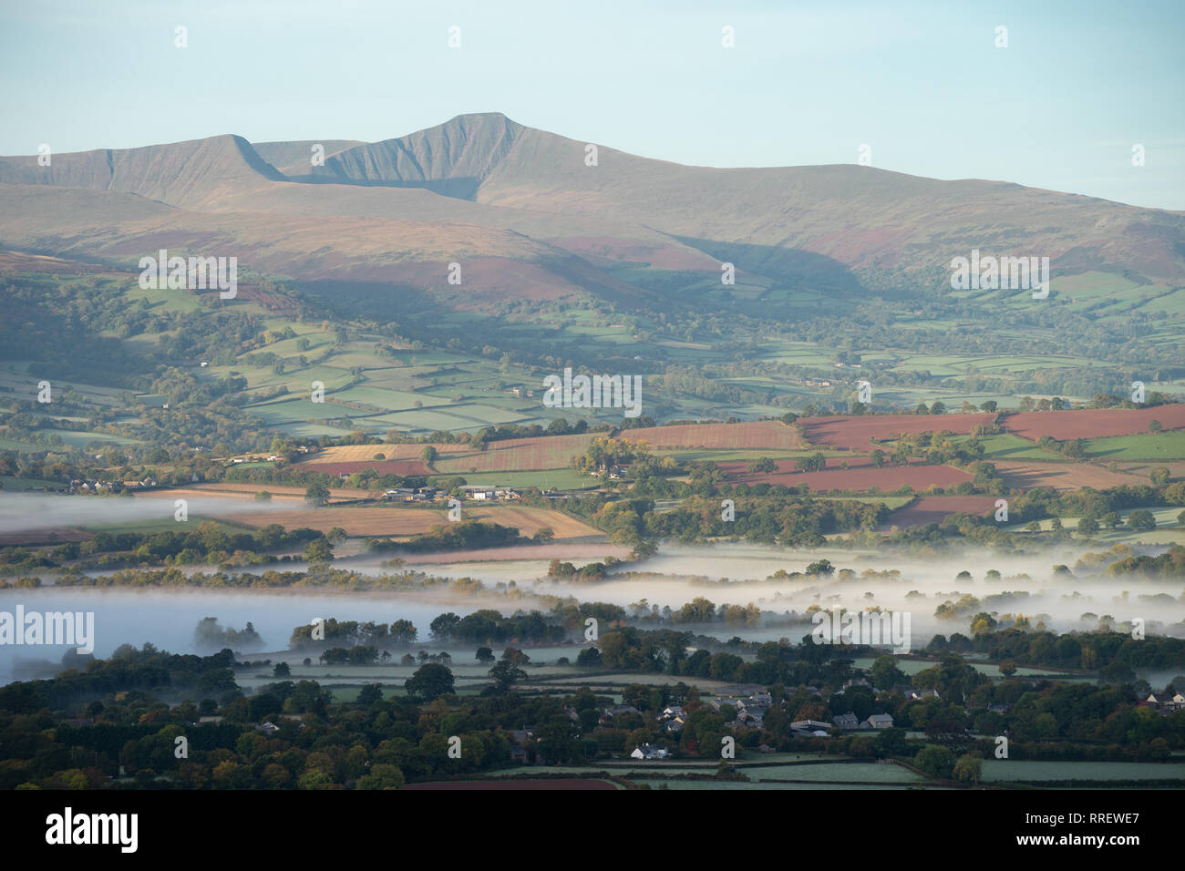 Brecon Beacons landscape Stock Photo - Alamy