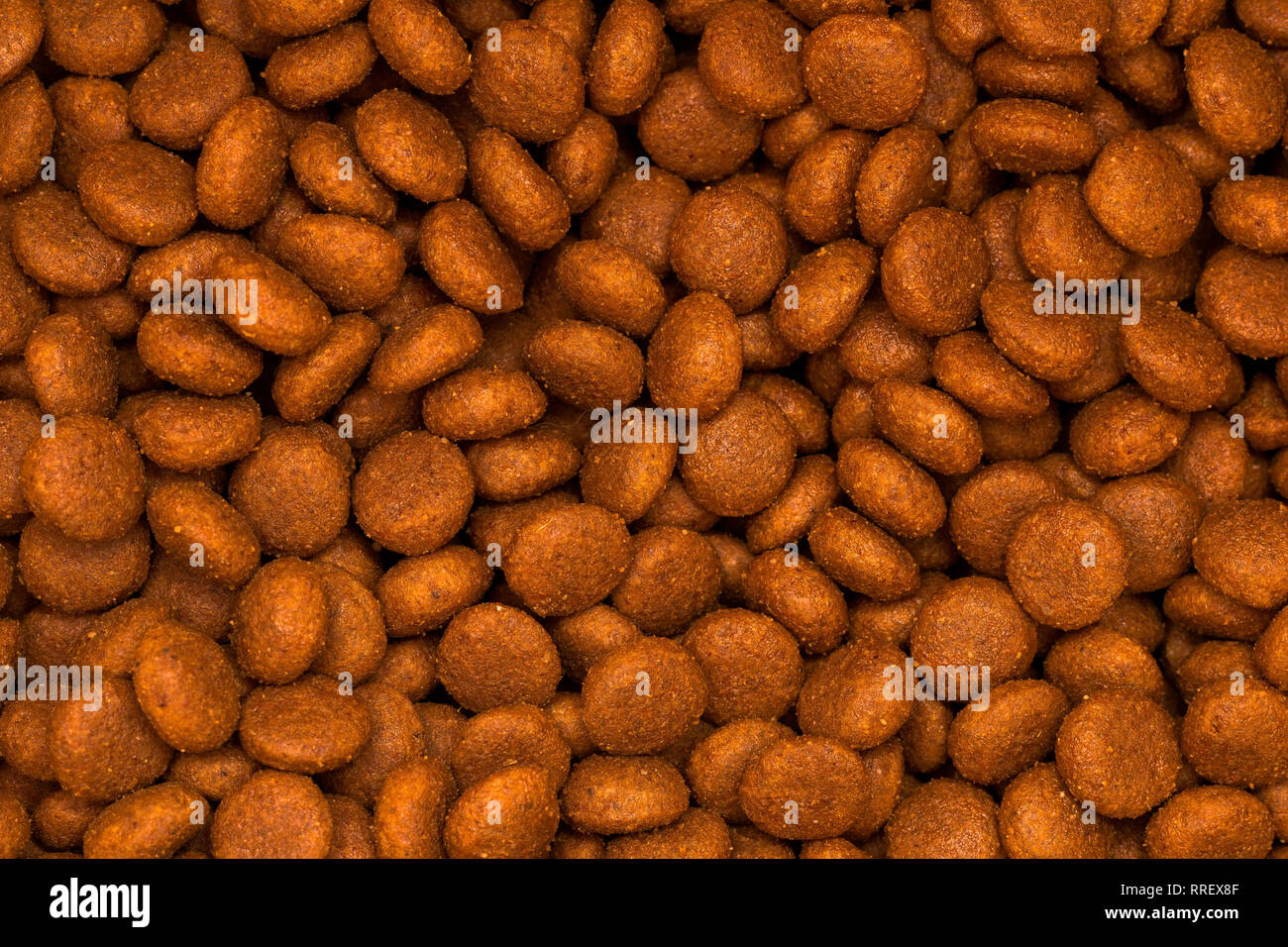 Pet kibbles close-up. Dog and cat dry food Stock Photo - Alamy
