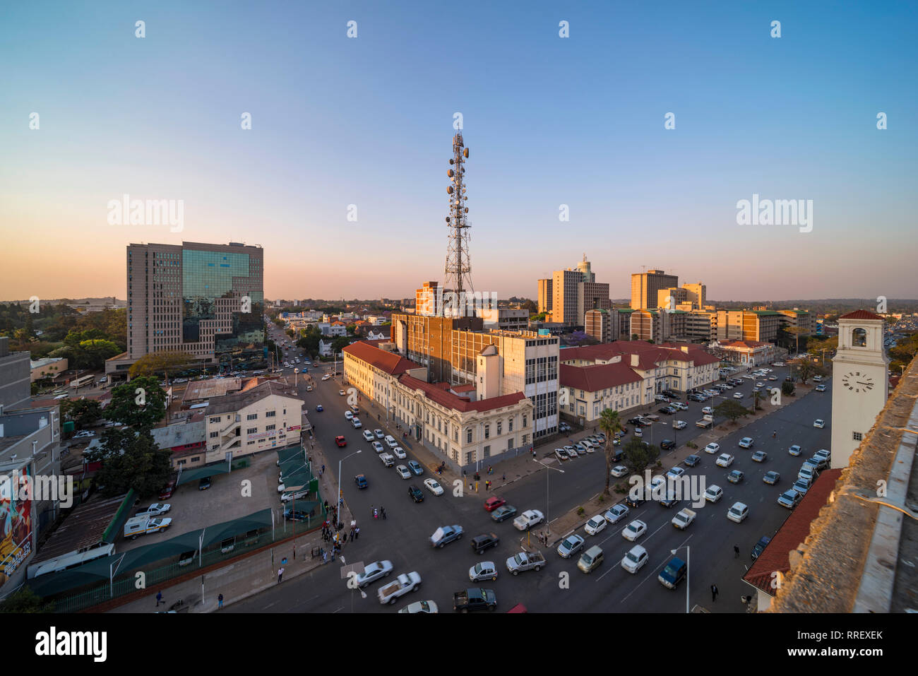 Buildings cbd harare zimbabwe hi-res stock photography and images - Alamy