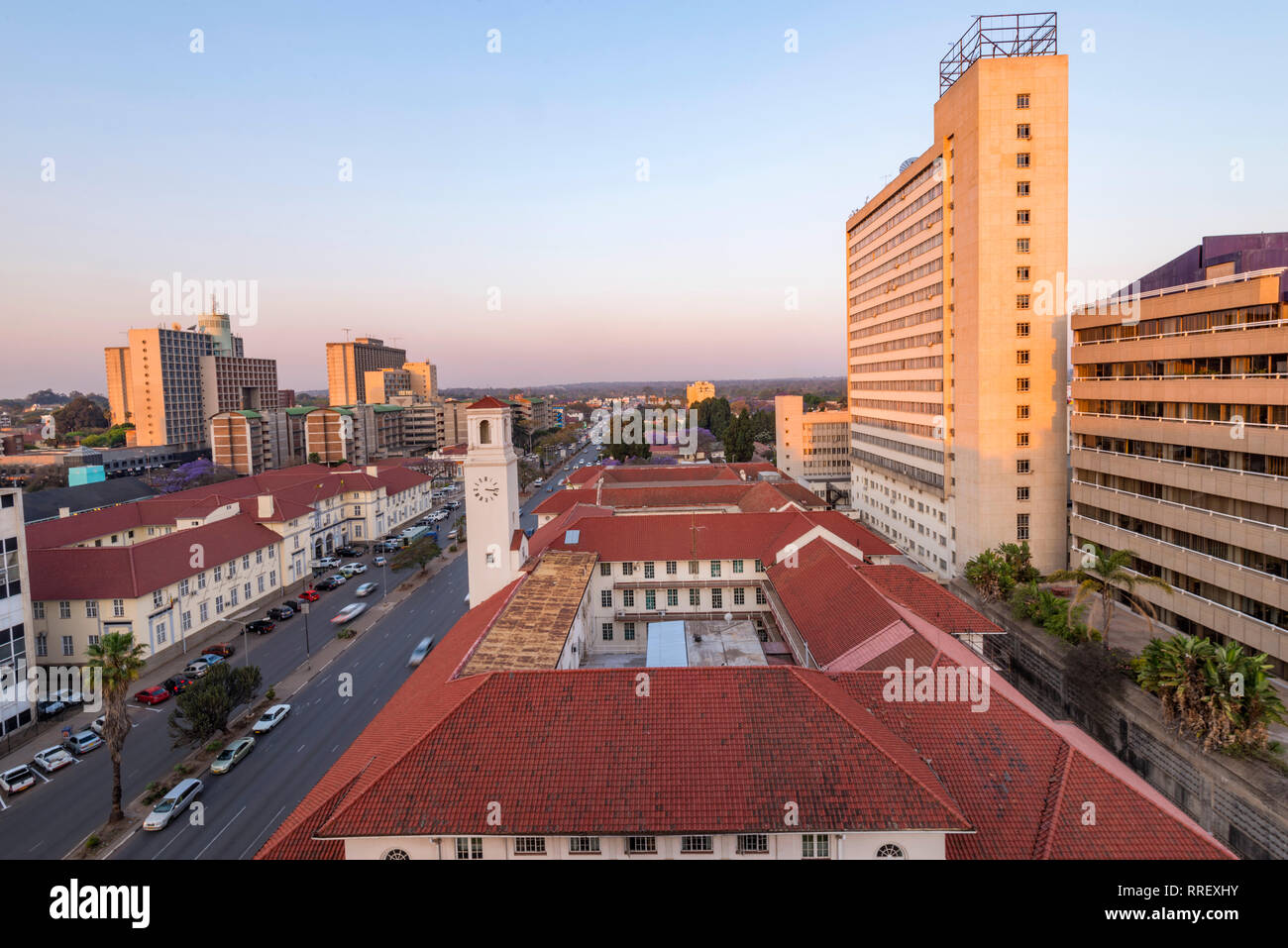 Buildings cbd harare zimbabwe hi-res stock photography and images - Alamy