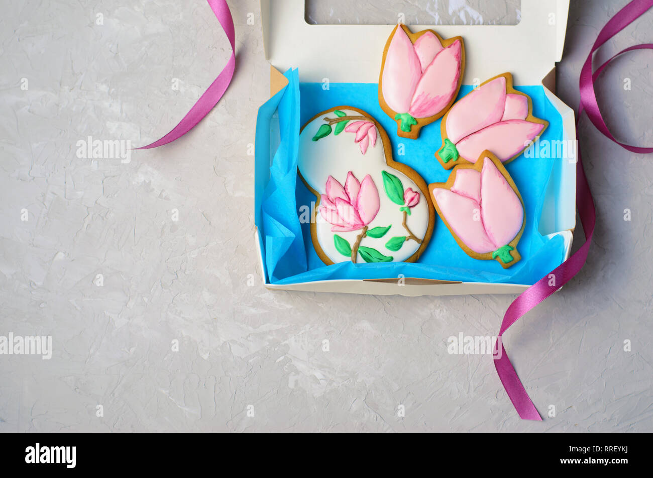Gingerbread Cookies for March 8, Women's Day, Handmade Cookies with ...
