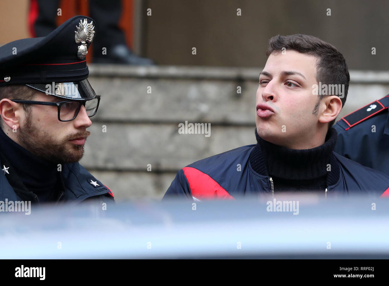 Leandro Greco, grandson of the boss Michele told the Pope, arrested by the Mobile Team during ...