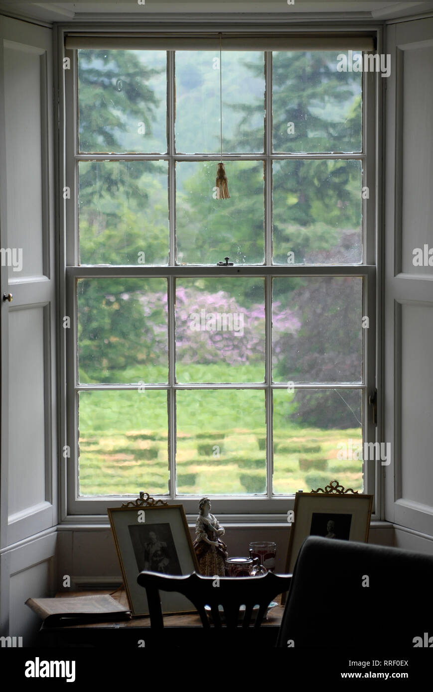 Cultural Tourism: maze view of Traquair House, the oldest inhabitant ...