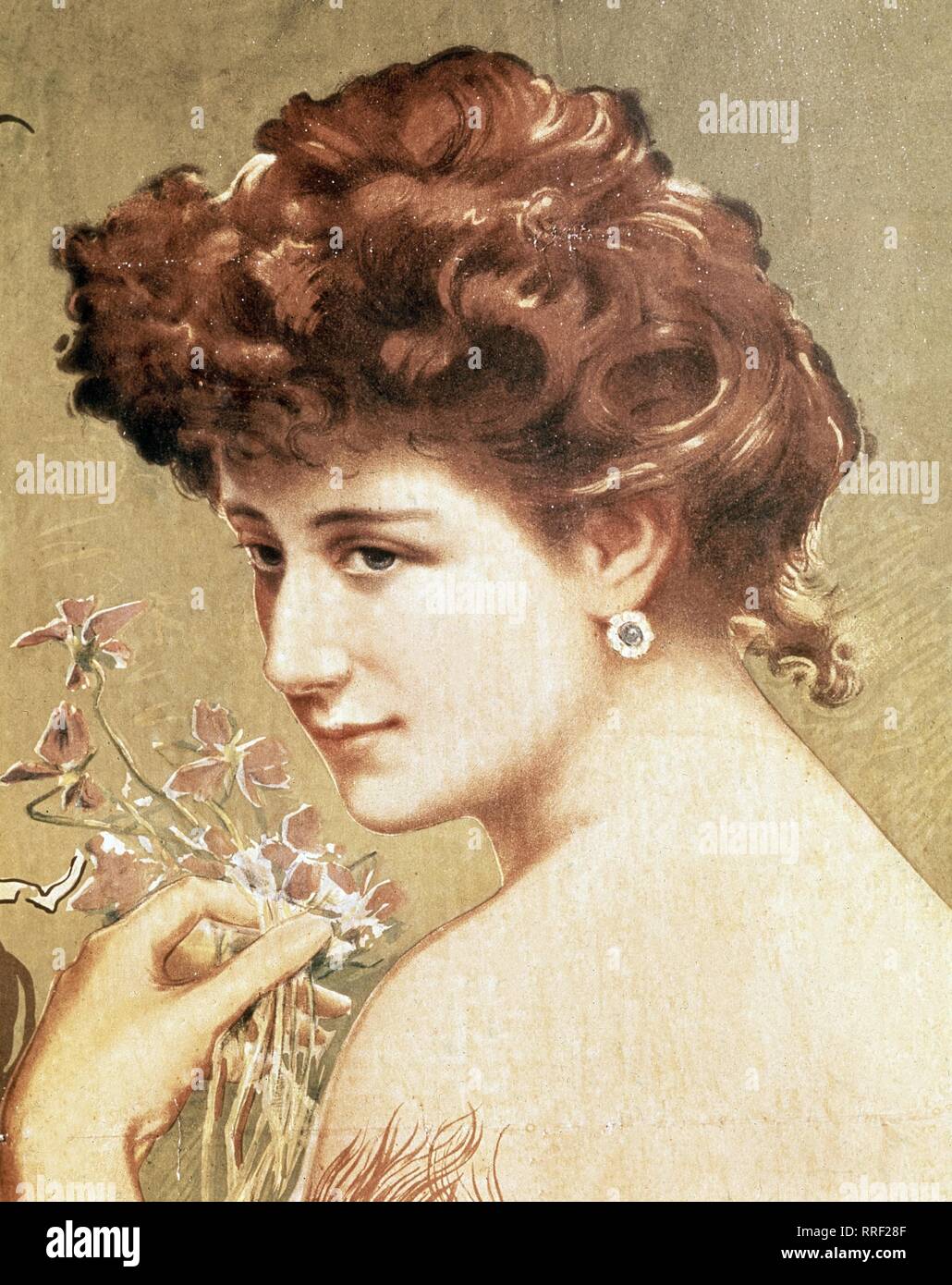 TINA DI LORENZO (1872-1930) - ACTRIZ ITALIANA. Location: MUSEO BUCARDO ...