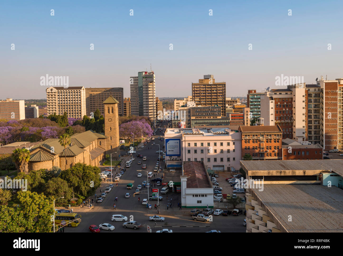 Buildings cbd harare zimbabwe hi-res stock photography and images - Alamy
