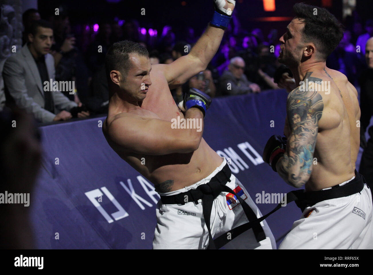 Celebrities attend Karate Combat Hollywood at Avalon in Hollywood ...