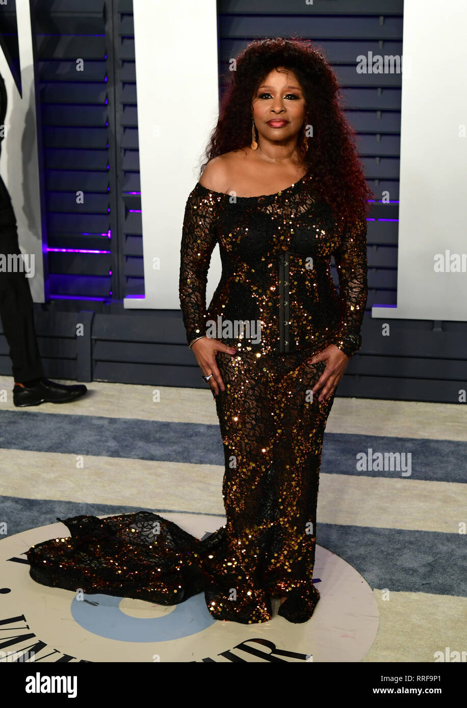 Chaka Khan attending the Vanity Fair Oscar Party held at the Wallis ...