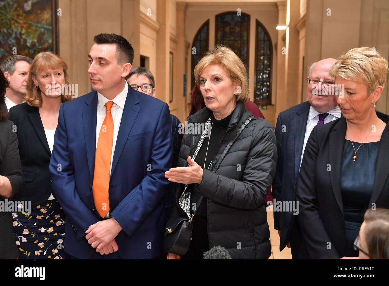 Gavin shuker leaving one great george street hi-res stock photography ...