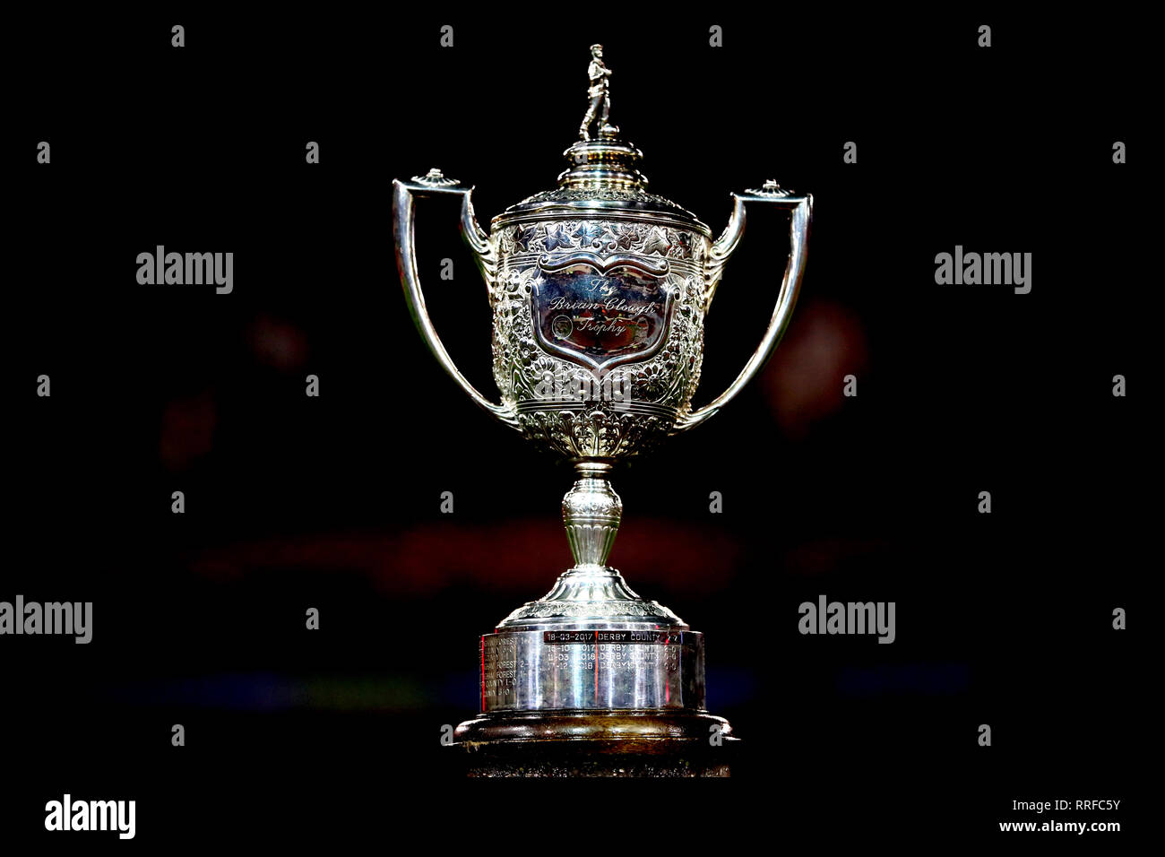 The brian clough trophy on display hi-res stock photography and images ...