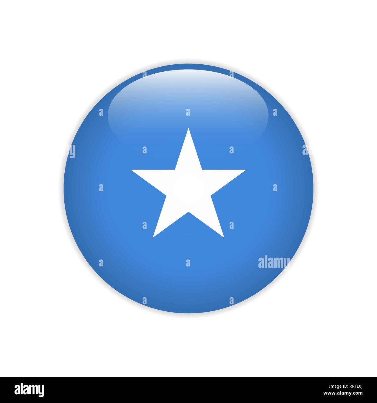 Flag on button Stock Vector Image & Art - Alamy