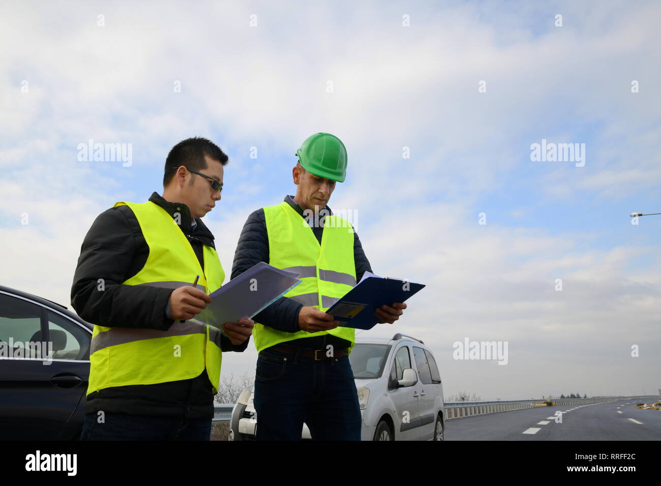 Newly constructed highway hi-res stock photography and images - Alamy