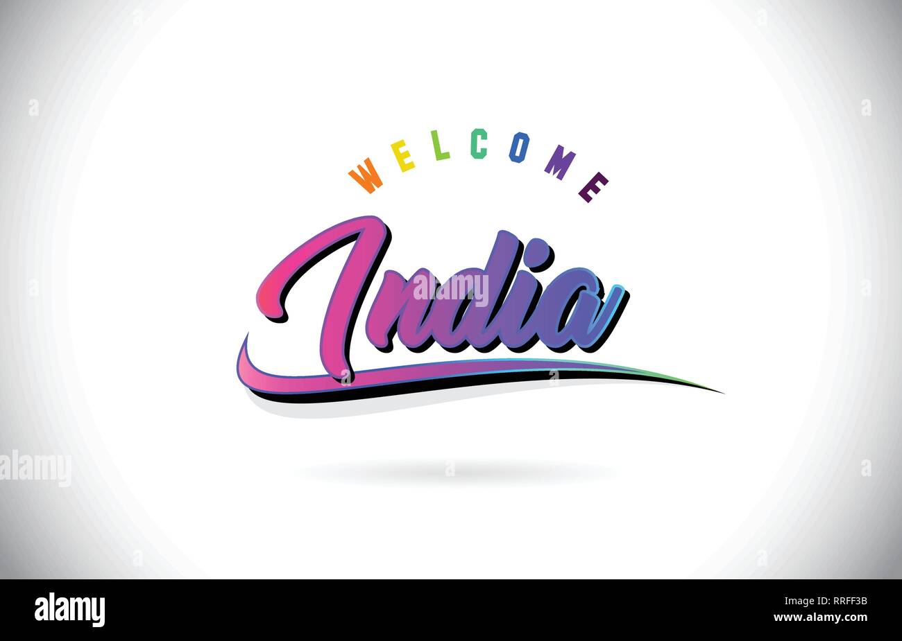 Indian Welcome Logo Design