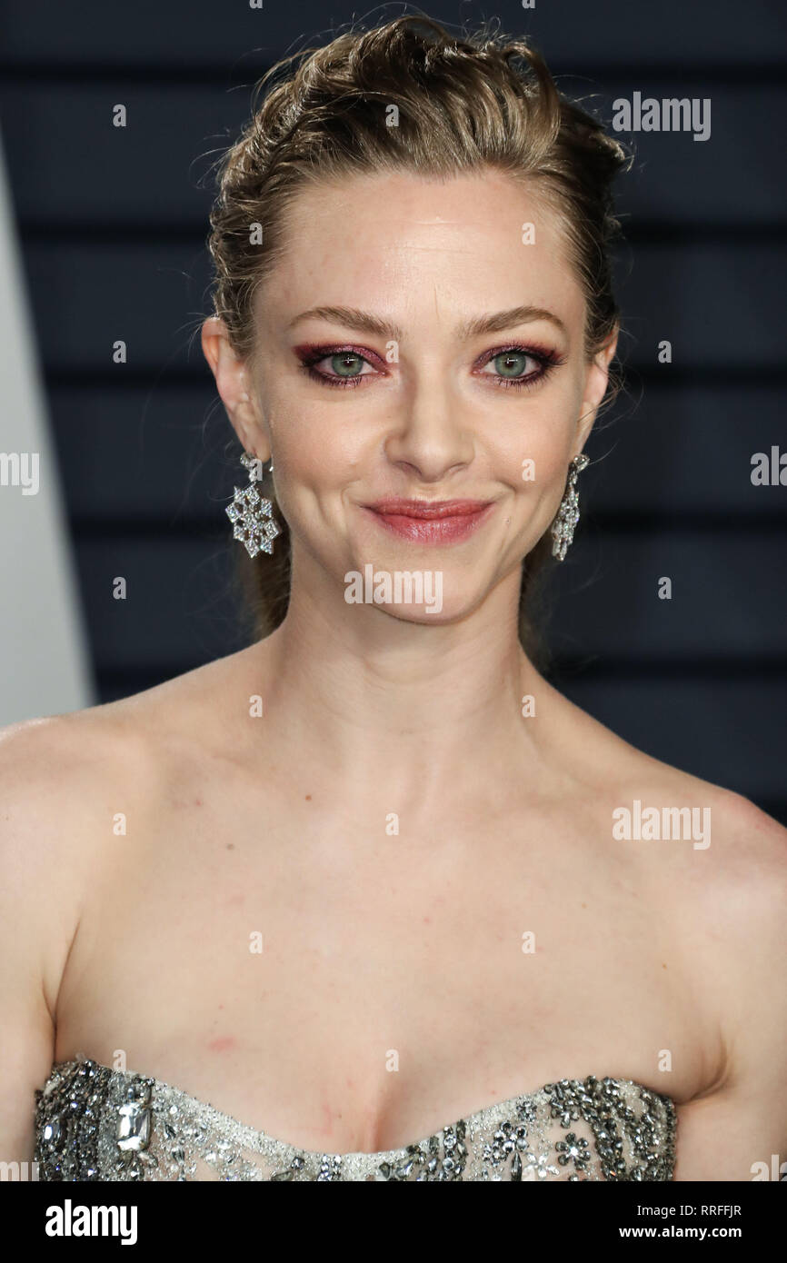 BEVERLY HILLS, LOS ANGELES, CA, USA - FEBRUARY 24: Actress Amanda ...