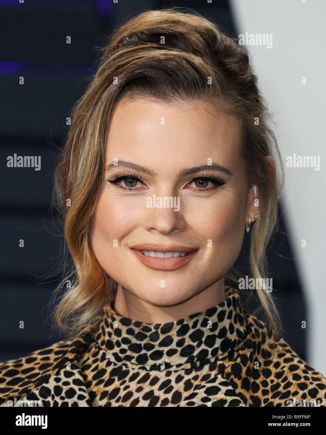 BEVERLY HILLS, LOS ANGELES, CA, USA - FEBRUARY 24: Behati Prinsloo ...