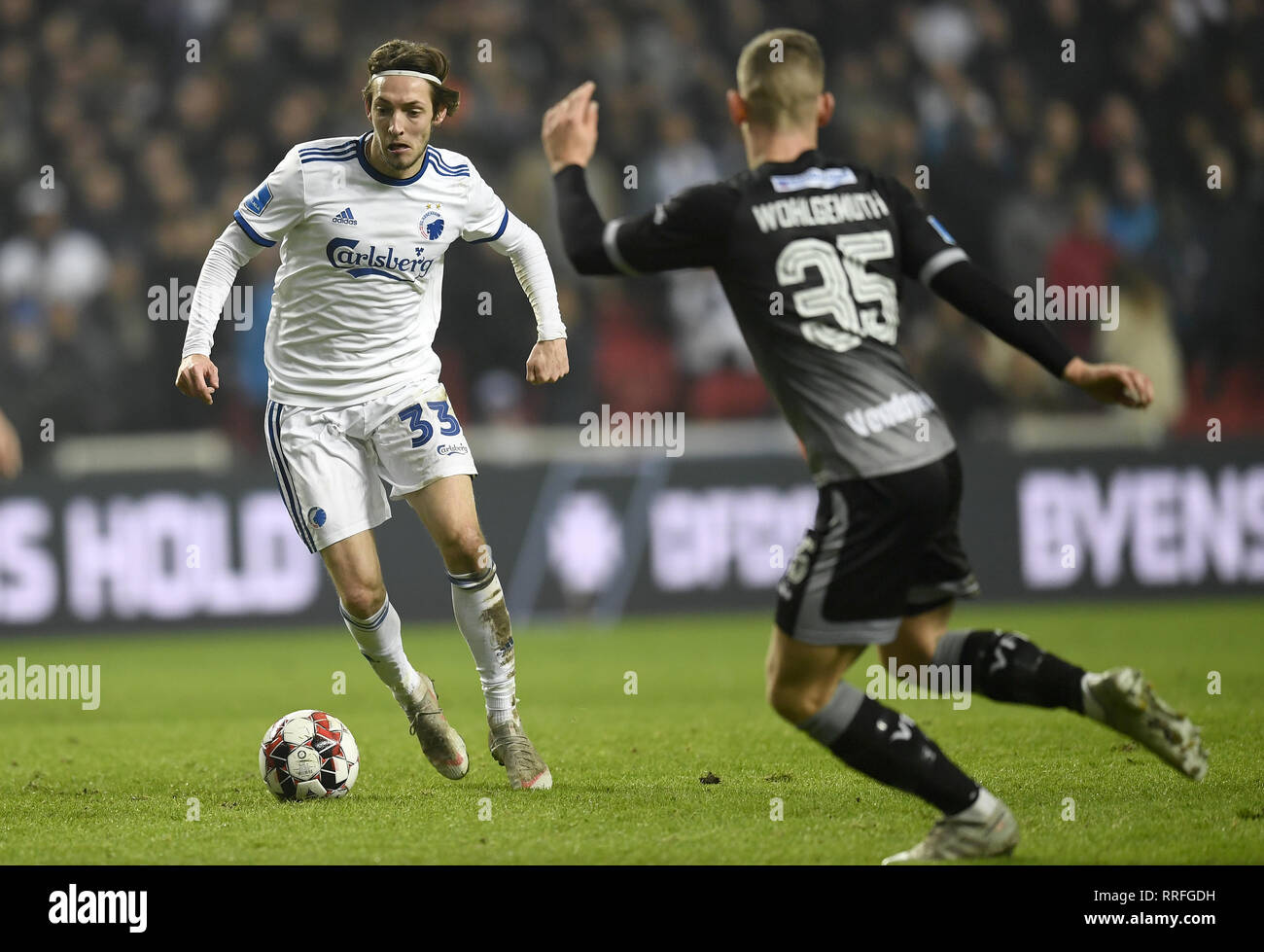 February 25, 2019 - Copenhagen, Denmark - Rasmus Falk, FC Copenhagen ...