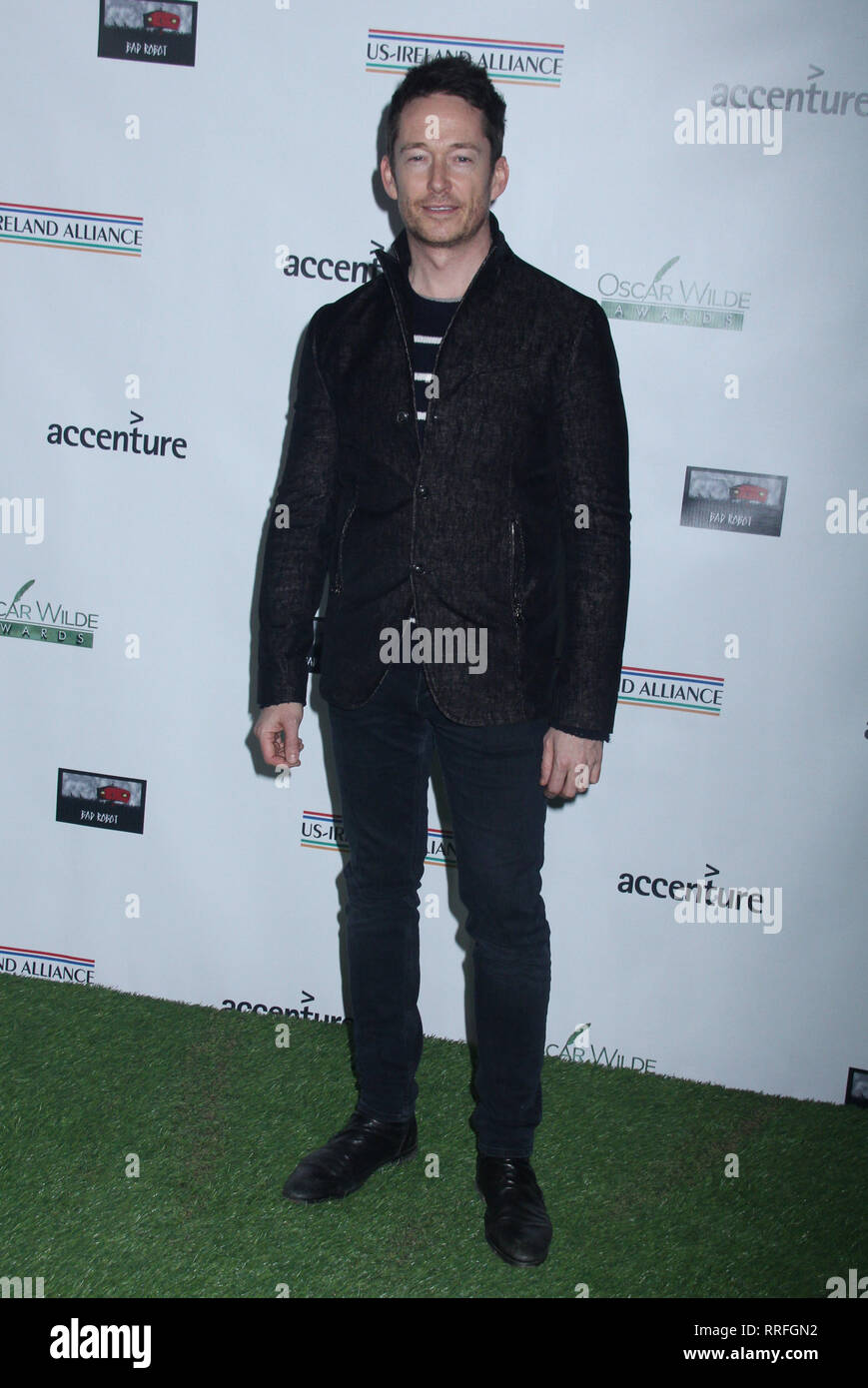 Simon Quarterman 02/21/2019 The 14th Annual Oscar Wilde Awards held at ...