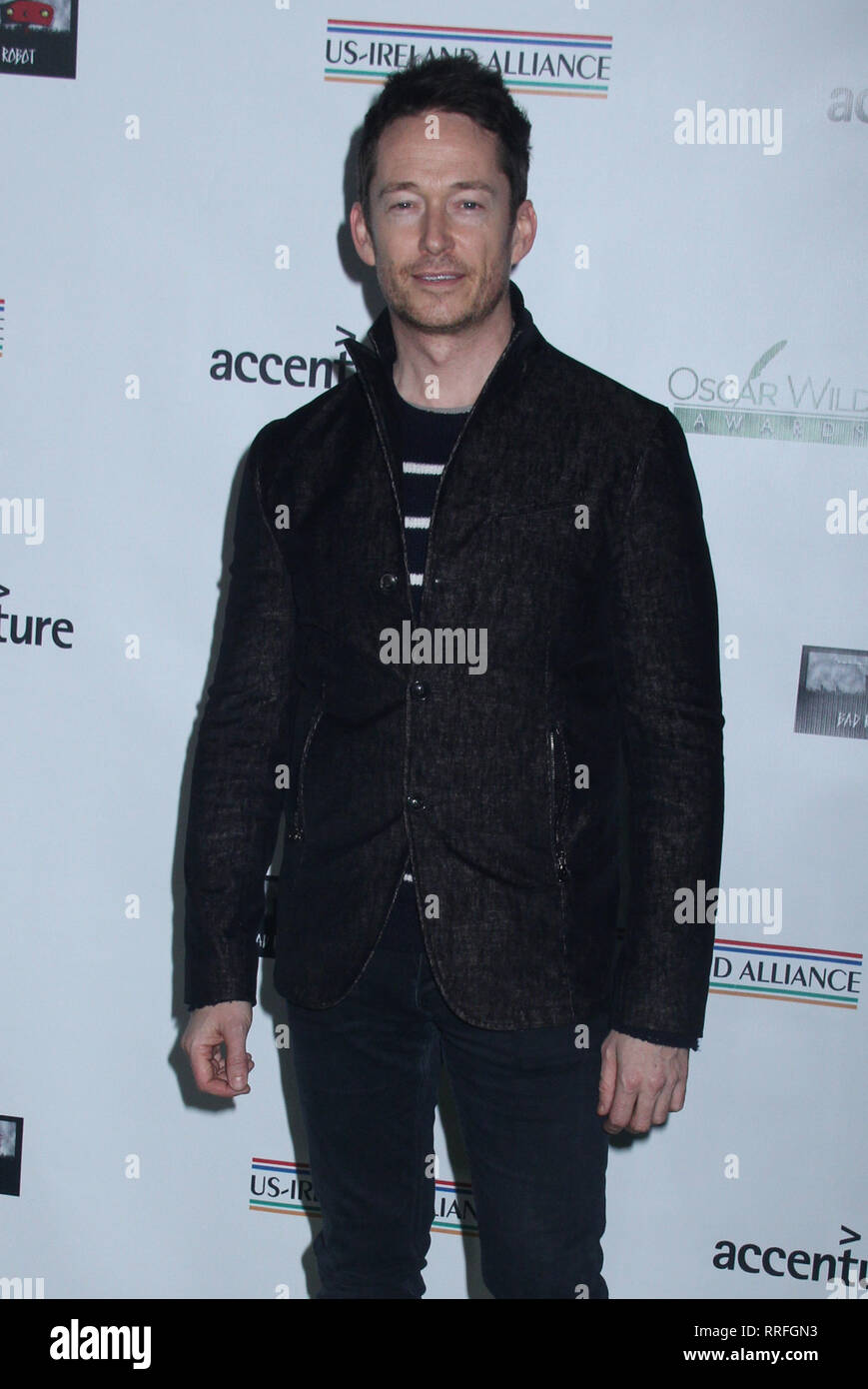 Simon Quarterman 02/21/2019 The 14th Annual Oscar Wilde Awards held at ...