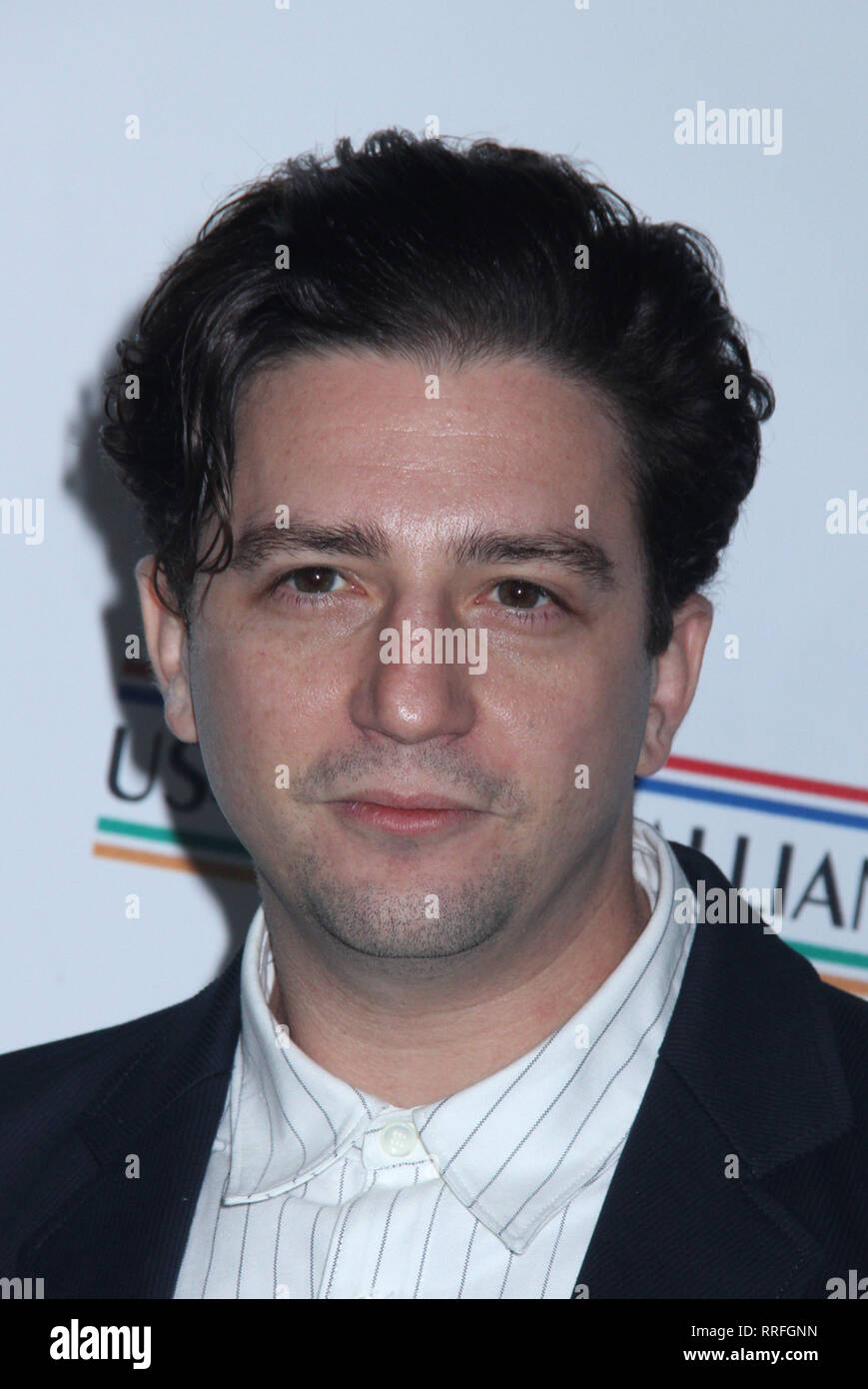 John Magaro 02/21/2019 The 14th Annual Oscar Wilde Awards held at Bad ...