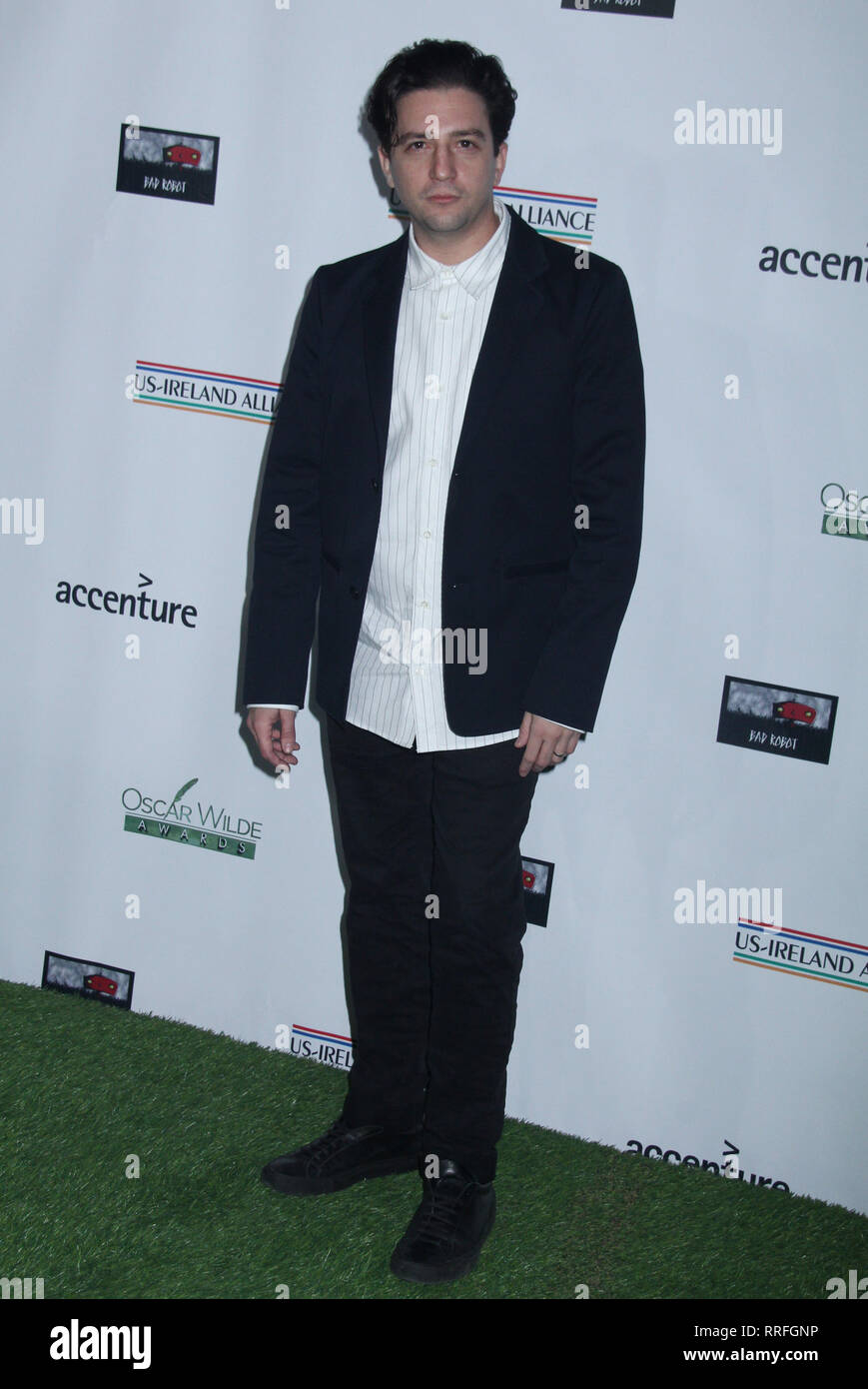 John Magaro 02/21/2019 The 14th Annual Oscar Wilde Awards held at Bad ...