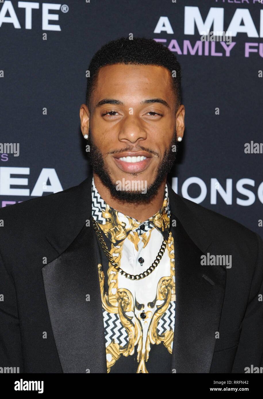 New York, NY, USA. 25th Feb, 2019. Courtney Burrell at the New York ...