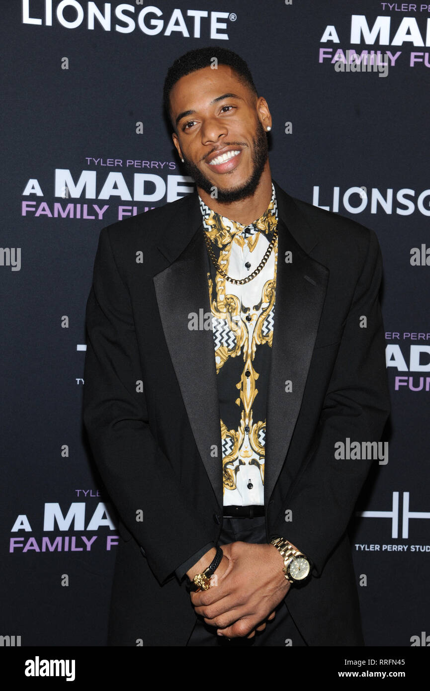 New York, NY, USA. 25th Feb, 2019. Courtney Burrell at the New York ...