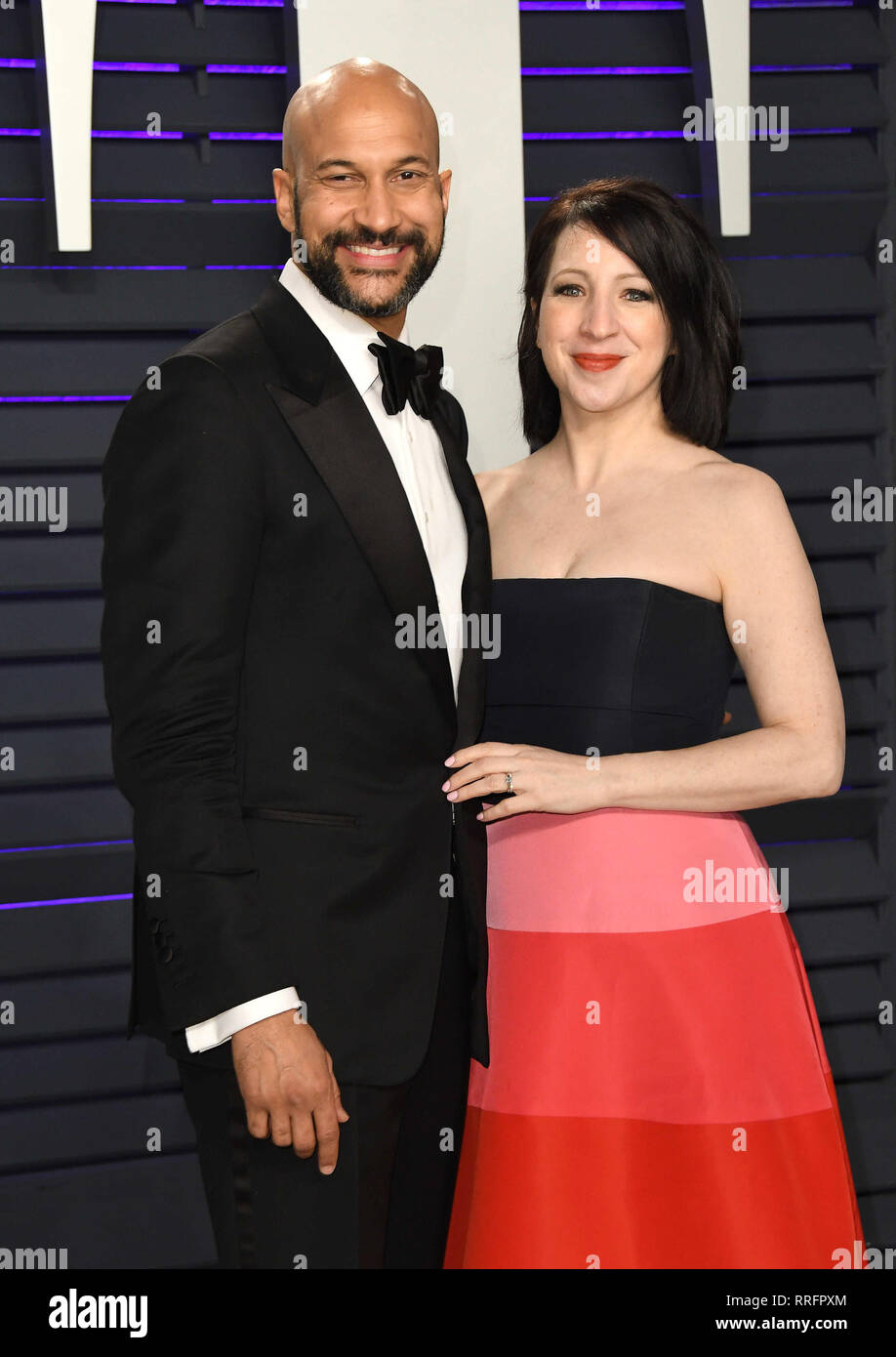 24 February 2019 - Los Angeles, California - Keegan-Michael Key, Elisa ...