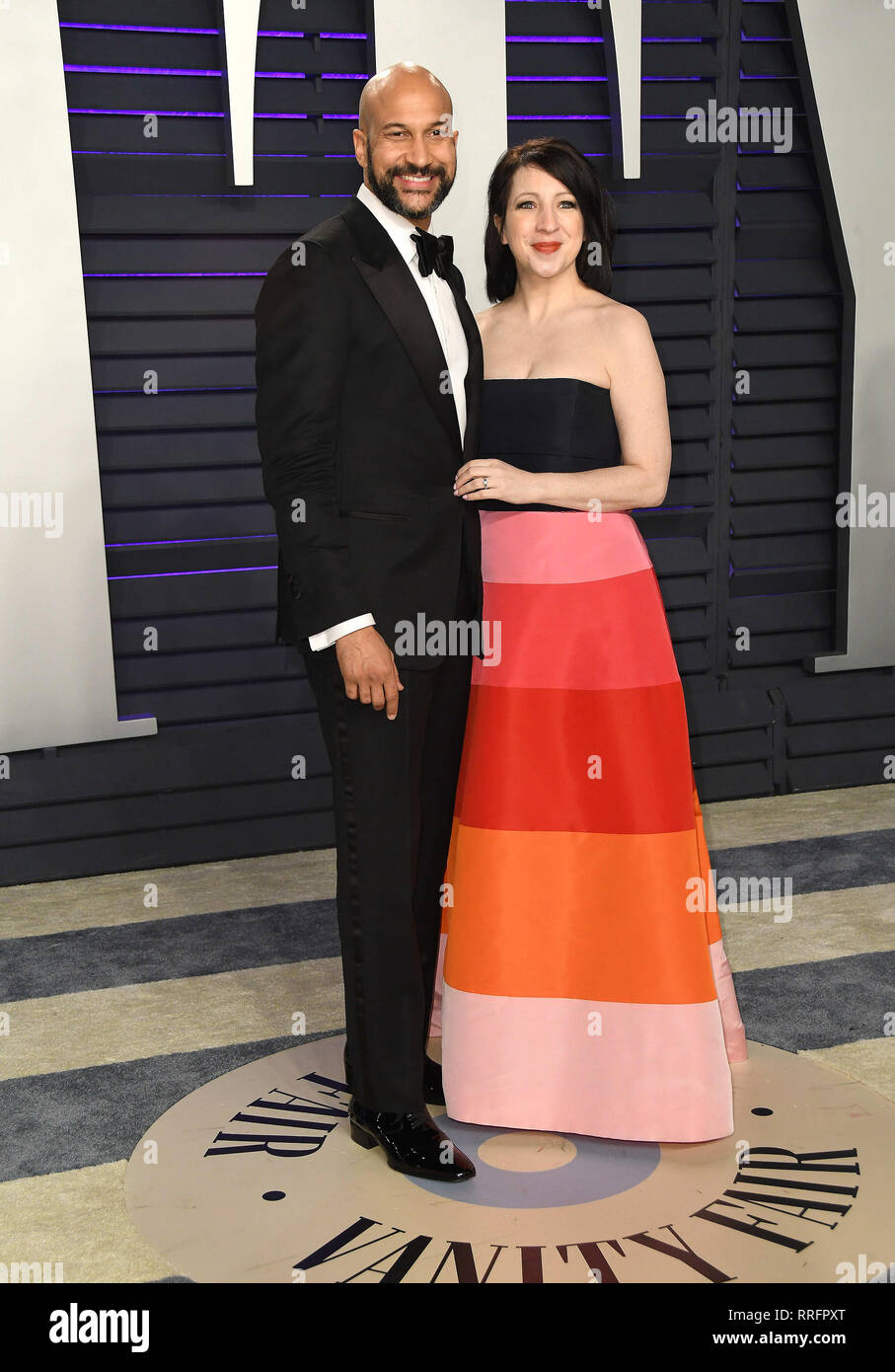 24 February 2019 - Los Angeles, California - Keegan-Michael Key, Elisa ...