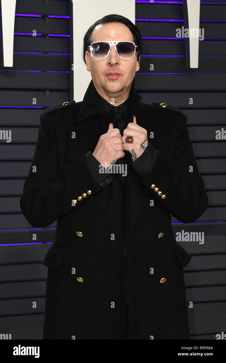 24 February 2019 - Los Angeles, California - Marilyn Manson. 2019 ...
