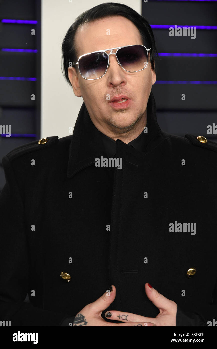 24 February 2019 - Los Angeles, California - Marilyn Manson. 2019 ...