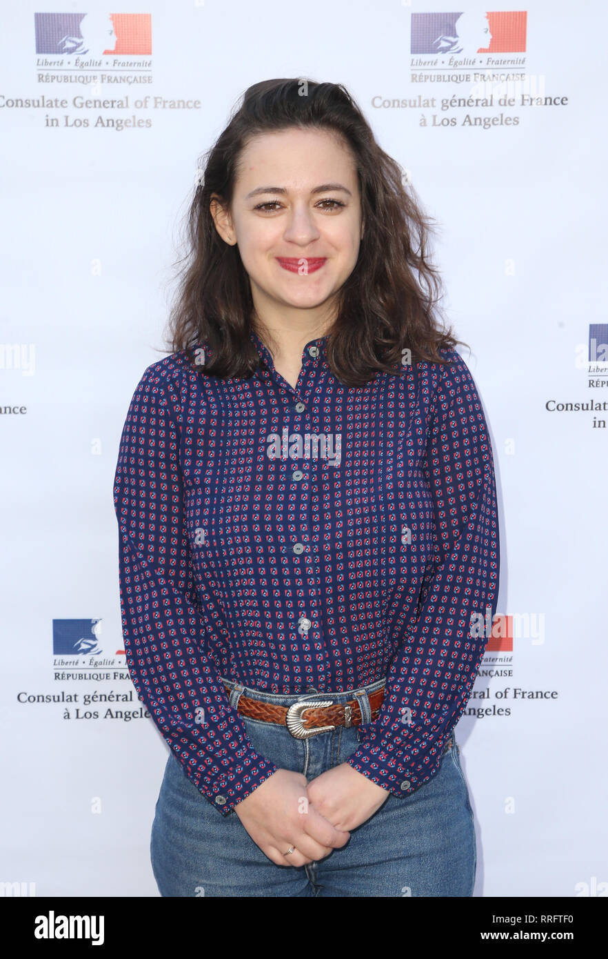 Los Angeles, Ca, USA. 25th Feb, 2019. Hanna Ladoul, at the Consul ...