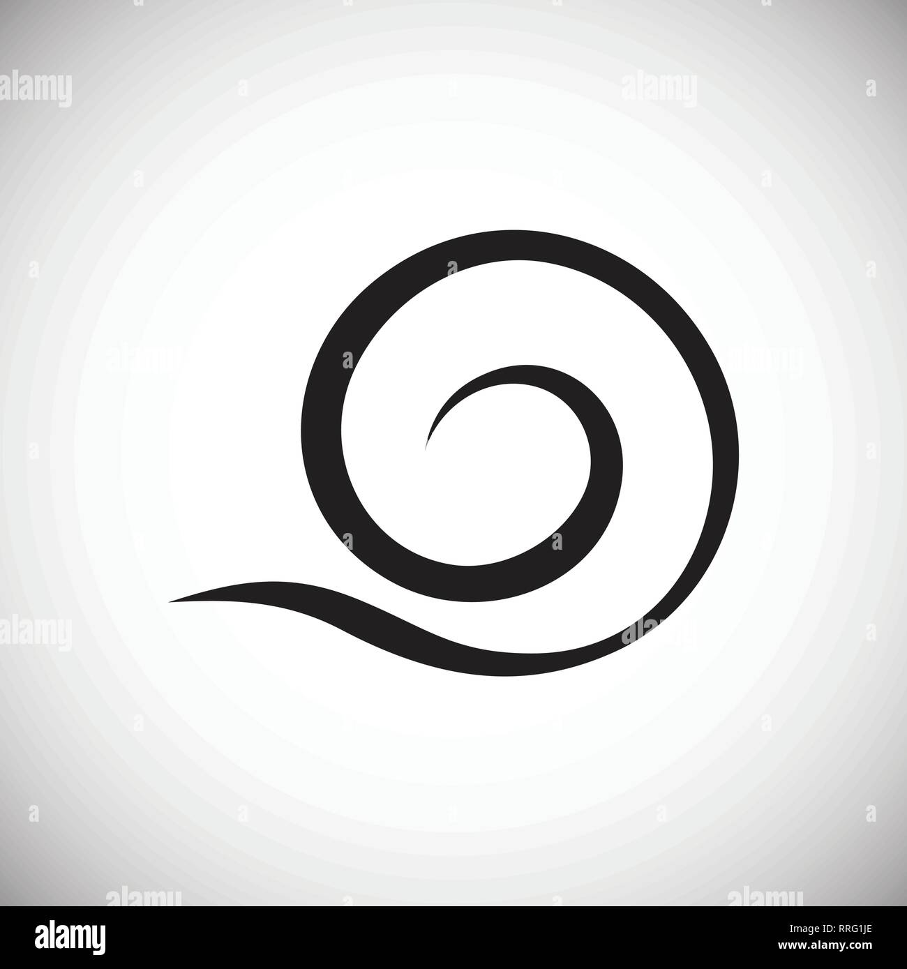 Wind icon on white background for graphic and web design, Modern simple ...