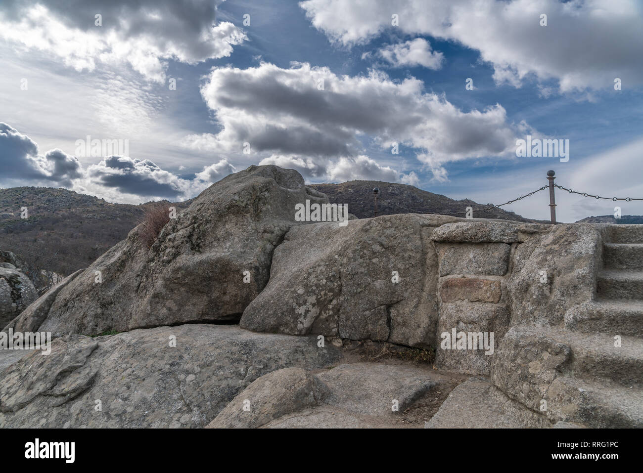 Celtic Vetton sacred space (Nemeton) Altar of sacrifices sculpted in ...