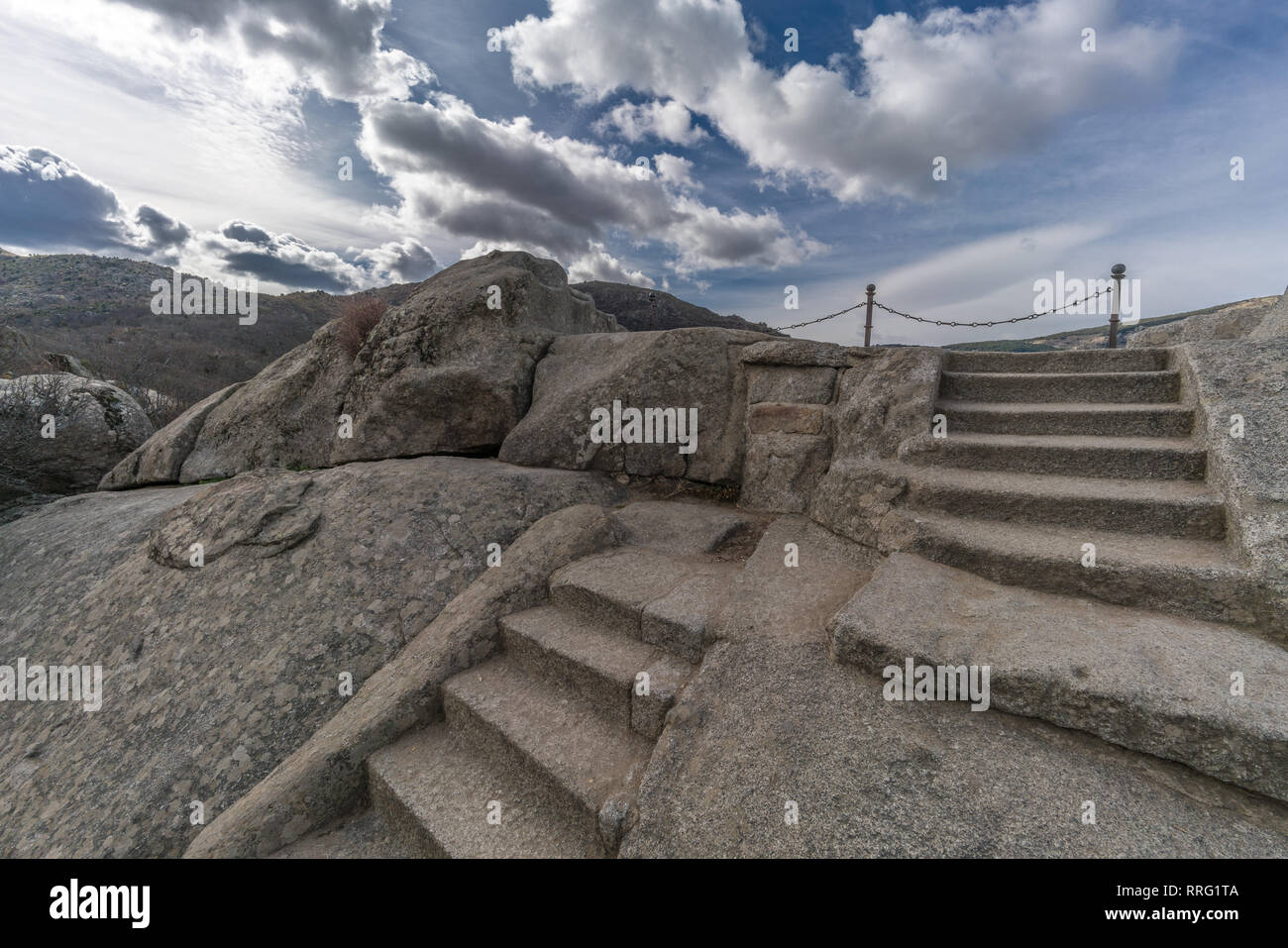 Celtic Vetton sacred space (Nemeton) Altar of sacrifices sculpted in ...