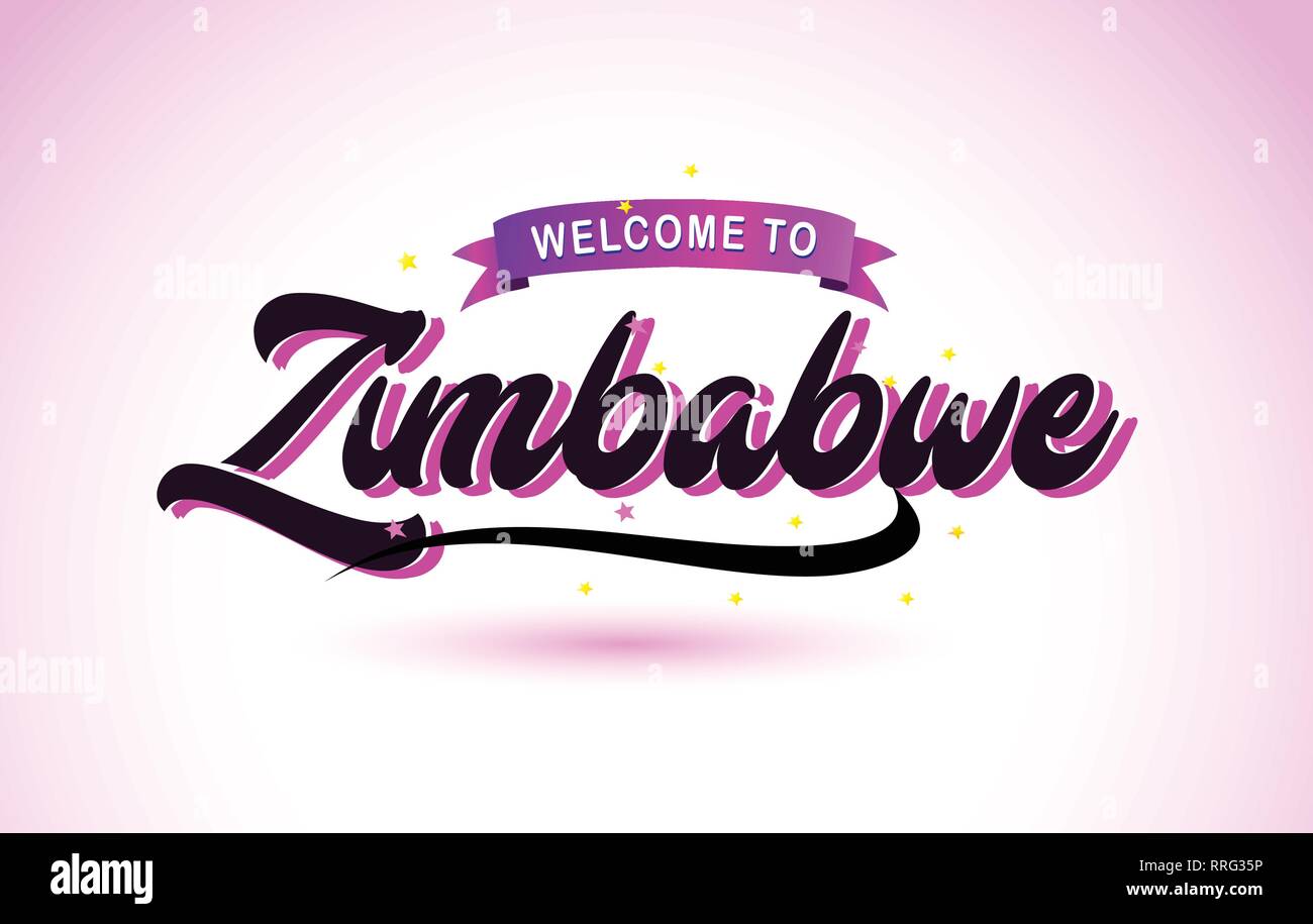 Welcome to zimbabwe Stock Vector Images - Alamy