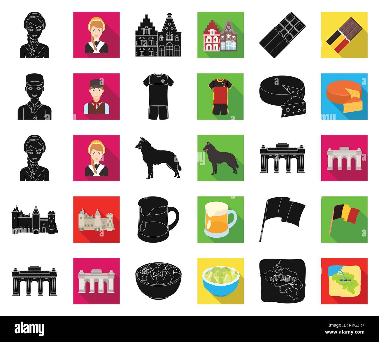 Belgian chocolate house Stock Vector Images - Alamy