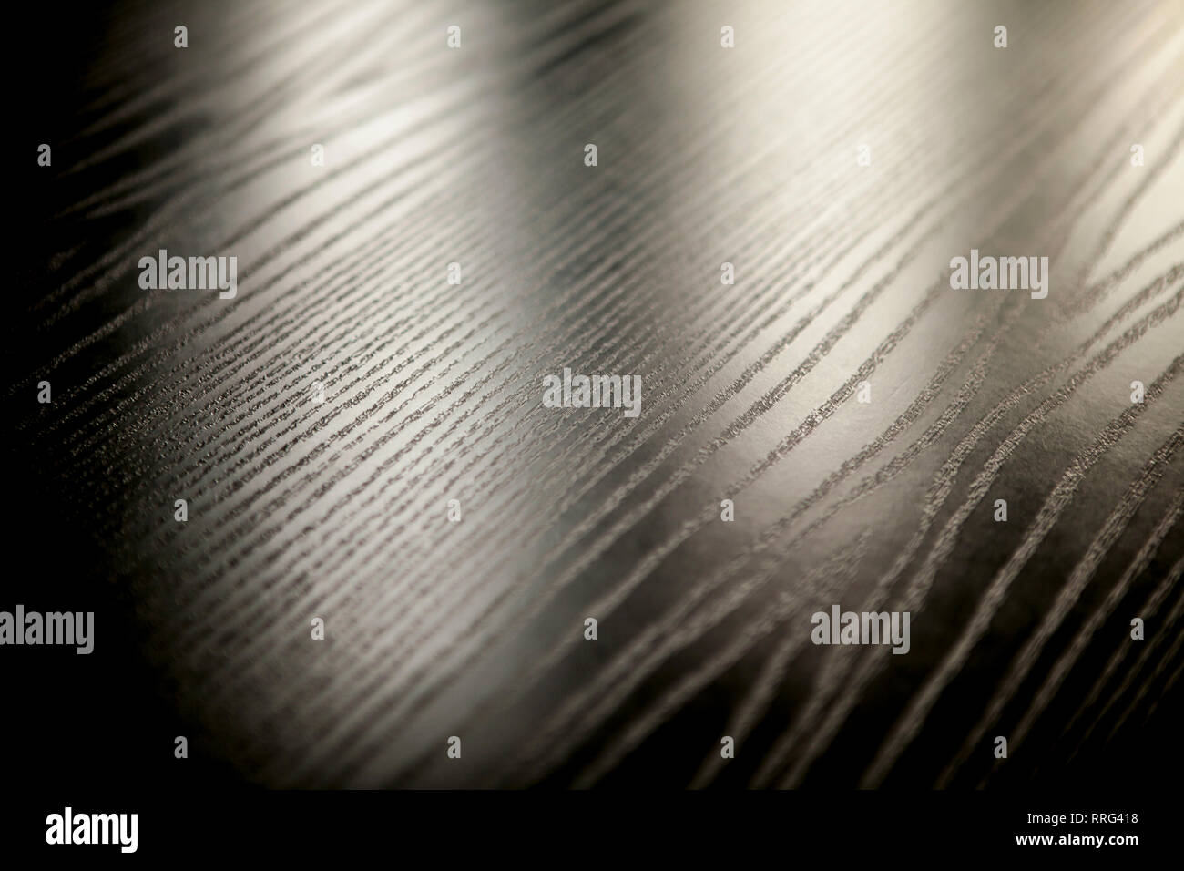 Black Wooden Kitchen Surface Stock Photo - Alamy