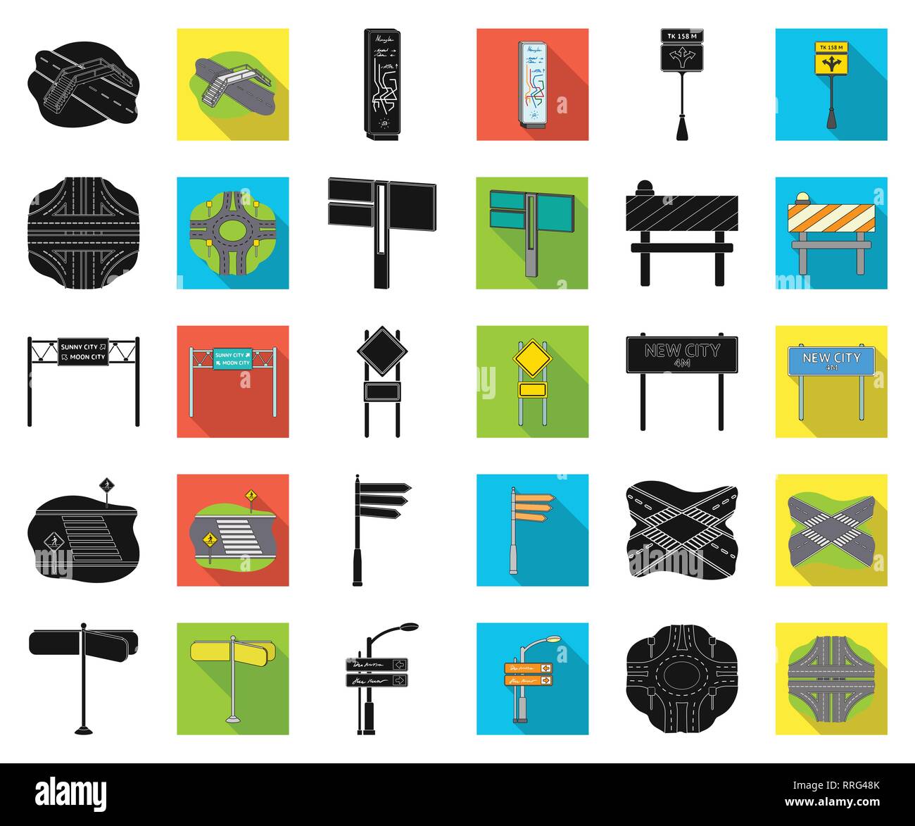 asphalt,barrier,black,flat,circular,collection,concrete,crossing ...