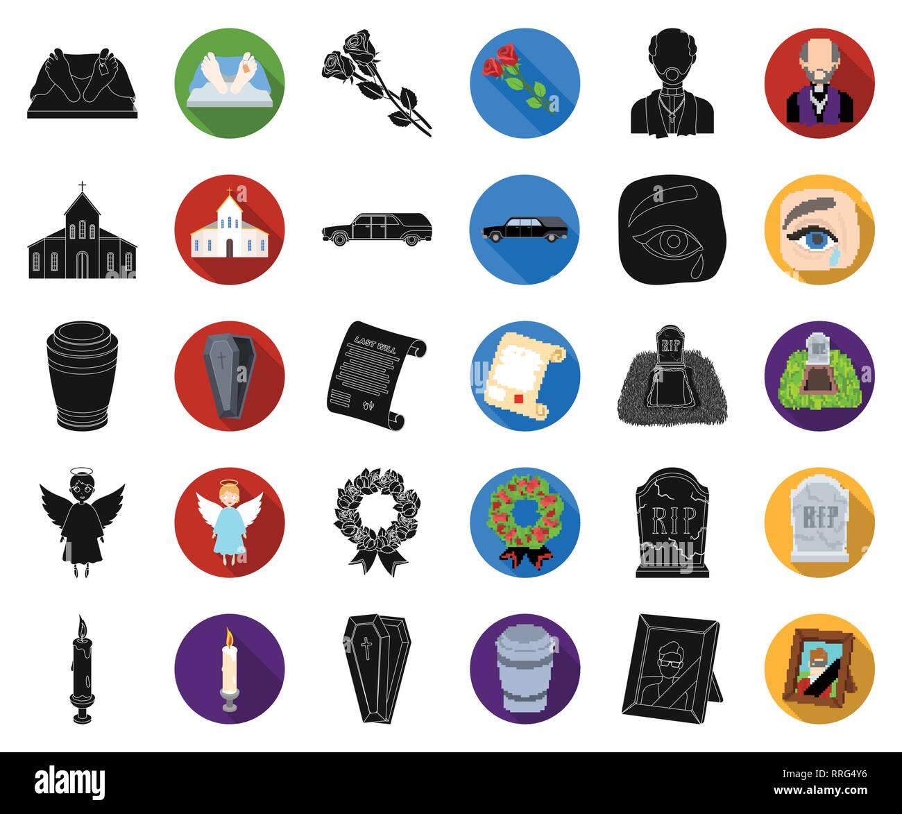 art,attribute,black,flat,burial,candle,cemetery,ceremony,church,coffin ...