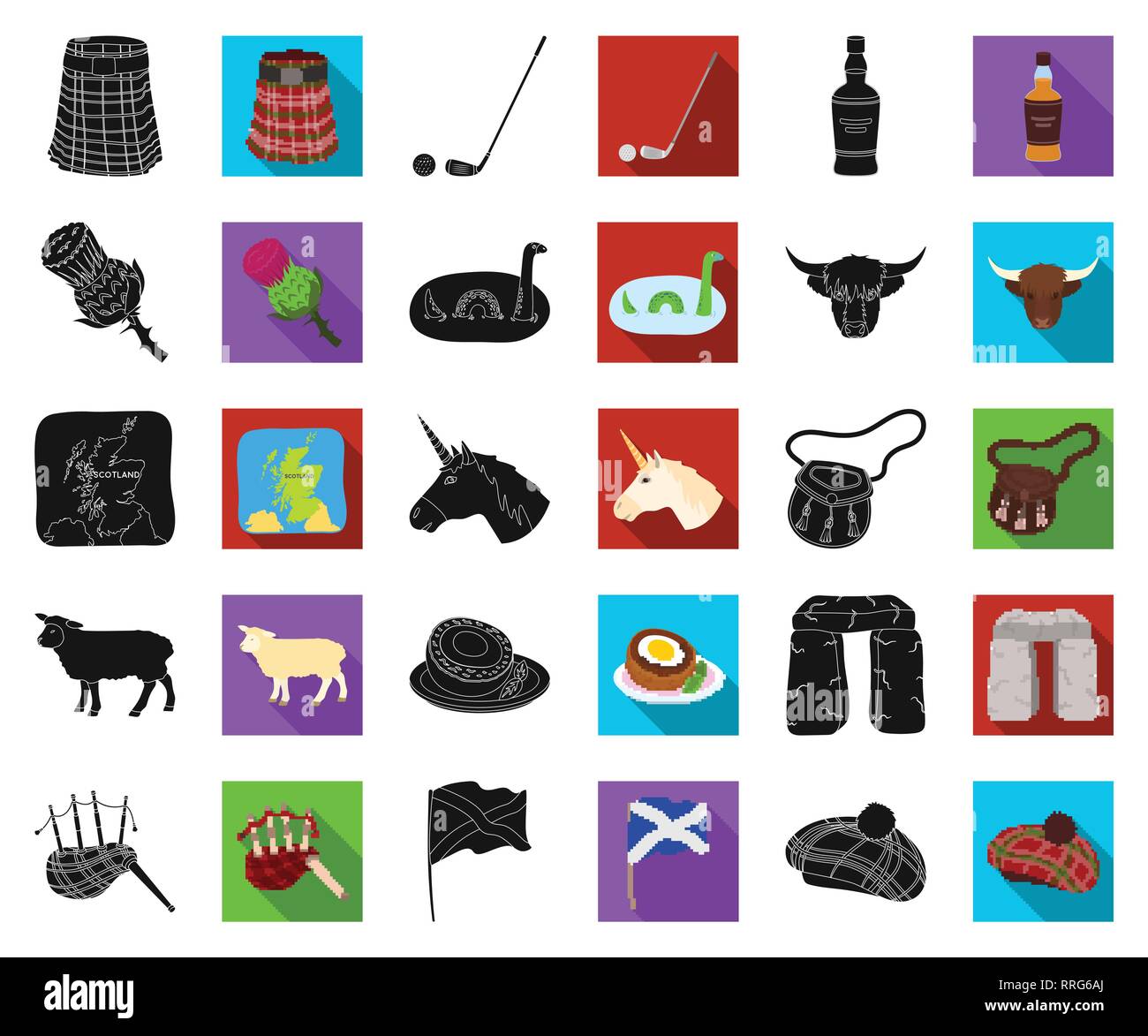 Loch ness monster icon vector vectors hi-res stock photography and ...
