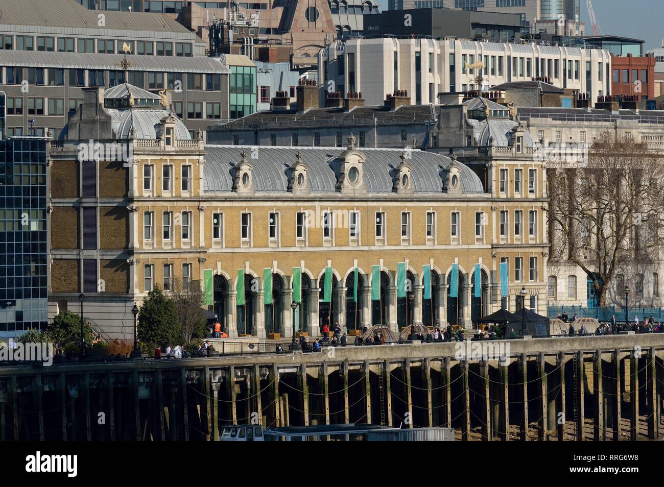 City of london, Old Billingsgate market Stock Photo - Alamy
