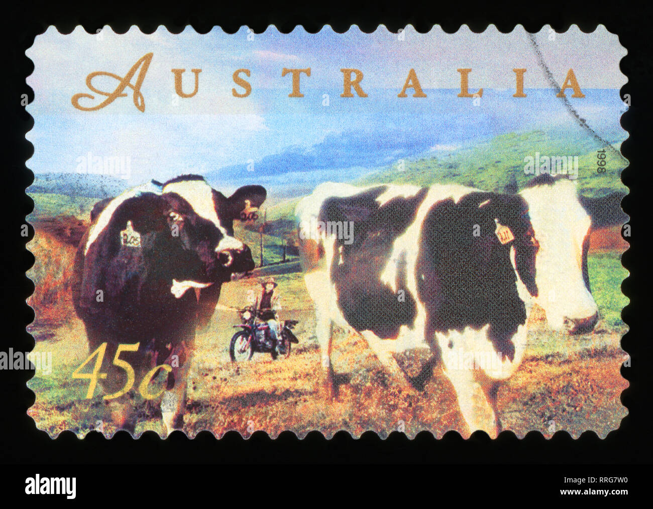 AUSTRALIA - CIRCA 1998: Postage stamp printed in Australia, dedicated ...
