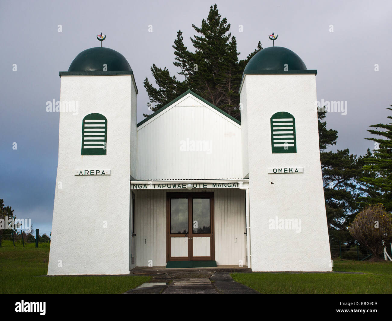 Nga Tapuwae o te Mangai, Ratana temple, Te Kao, Northland, New Zealand ...