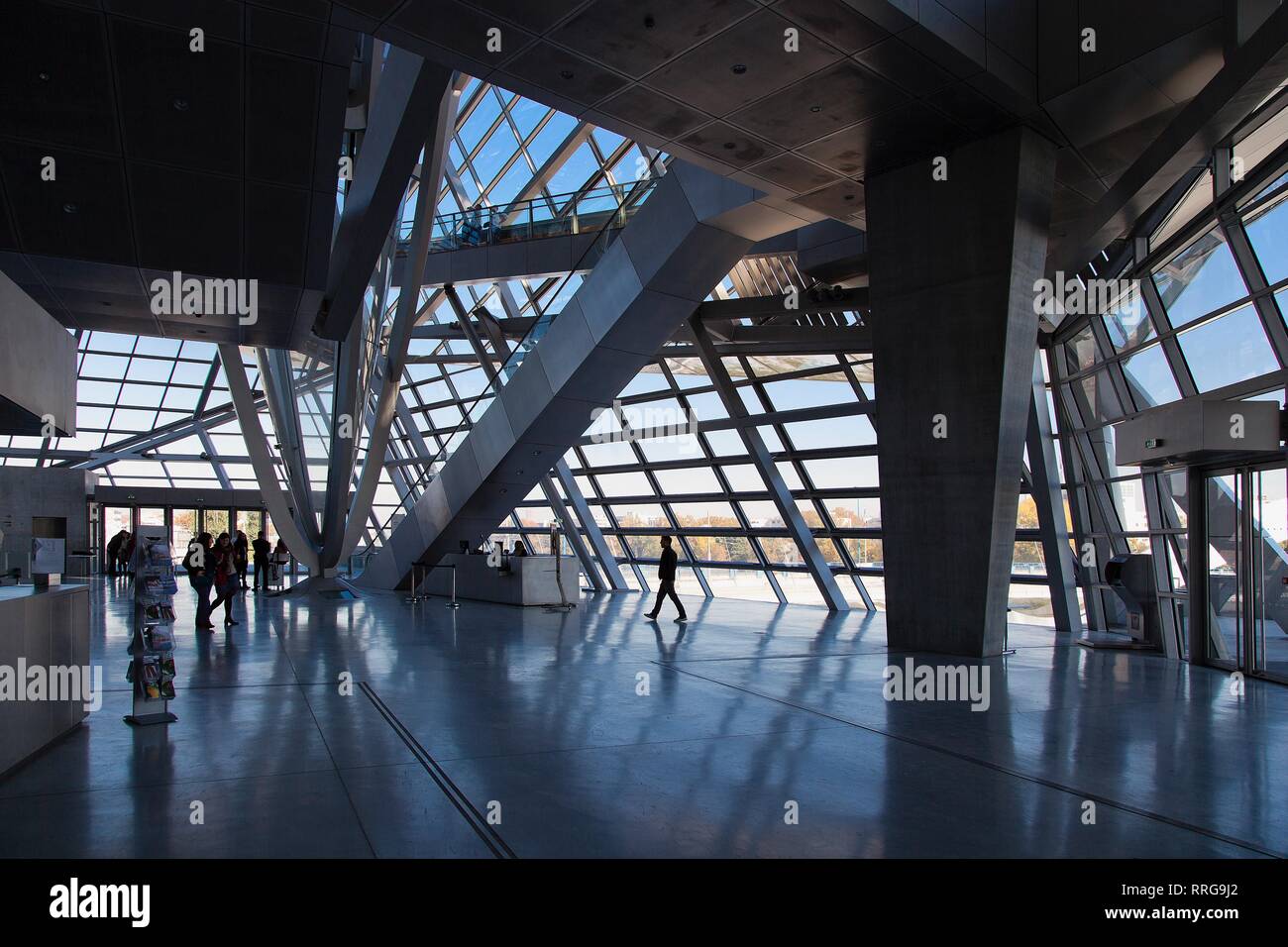 Confluence Museum, Confluence district, Lyon, Auvergne-Rhone-Alpes ...