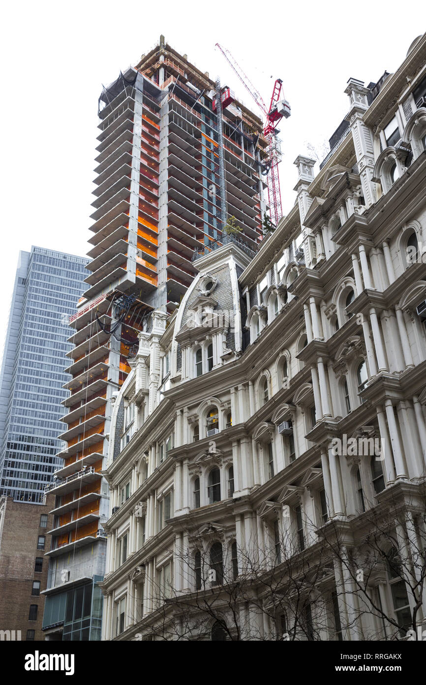 Old buildings new york city hi-res stock photography and images - Alamy