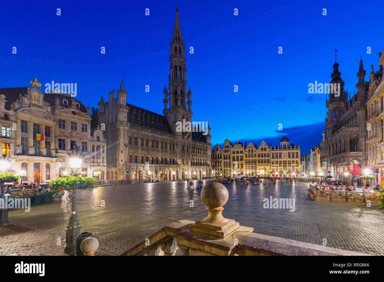 The Grand Place, UNESCO World Heritage Site, Brussels, Belgium, Europe ...
